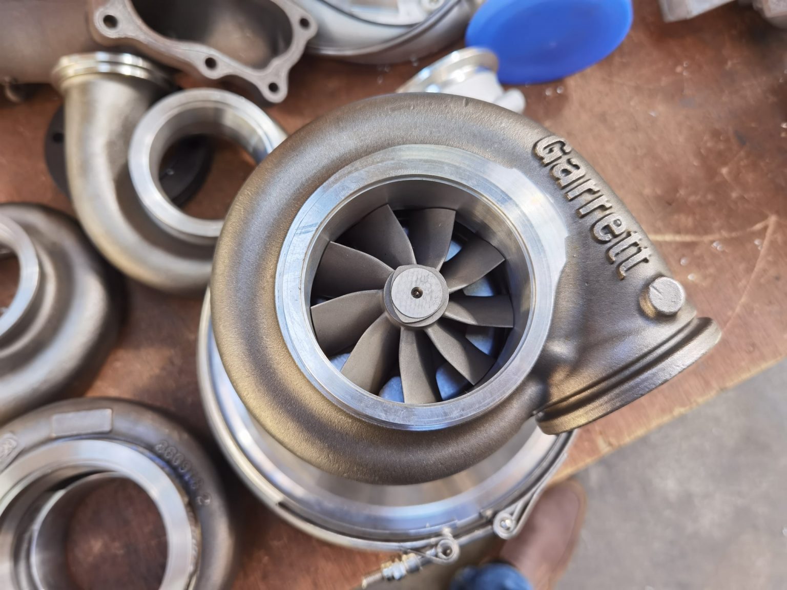 ATR46SS2 1400HP Externally gated turbocharger kit for Audi EA855 RS3 ...